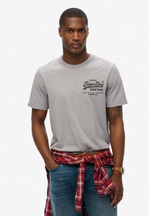Superdry Rundhalsshirt VL TOKYO RELAXED TEE mit coolem Tattoo-Print