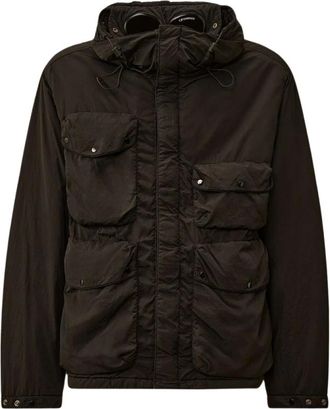 C.P. Company C.p. Company, Homme, Vestes, Noir, Taille: S Veste Google Chrome W010A