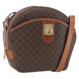 Celine Sac bandouli&egrave;re Vintage Pre-owned - Femme - Pre-owned - Brun - Taille: ONE Size