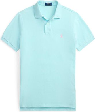 Ralph Lauren Piqu&eacute;-Poloshirt aus Baumwolle mit Logo-Stickerei, Slim Fit in