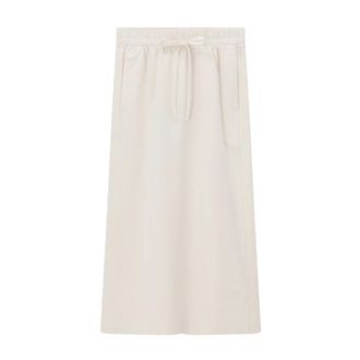 Max Mara Femme, Jupes, Beige, Taille: 36 FR Jupe mi-longue en maille Milano