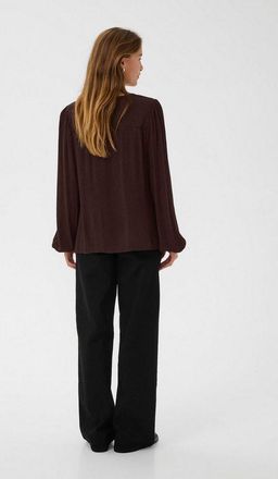 Kaffe Langarmbluse Langarm-Bluse KAstine