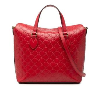 Gucci Pre-owned Linea A Fold-Over Satchel - Femme - Pre-owned - Rouge - Taille: ONE Size