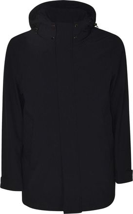 Woolrich Manteau Au Genou - Bleu