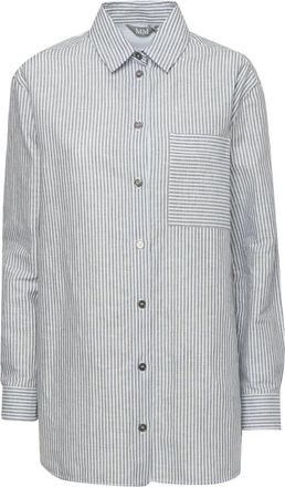 Max Mara Femme, Blouses et Chemises, Bleu, Taille: 40 FR Mmlululo Shirt