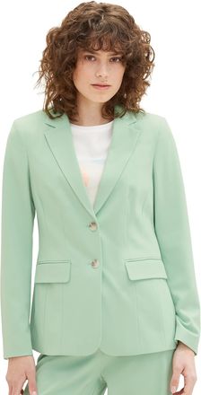 Tom Tailor Damen Basic Blazer, 31034 Hellgrün, Gr. 46