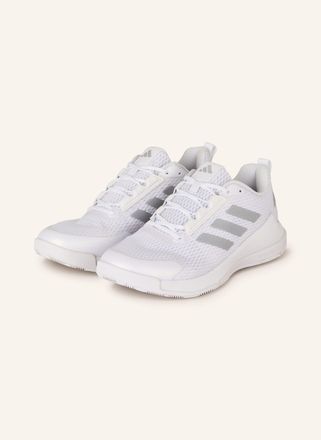 adidas Indoorschuhe Novaflight 2 weiss