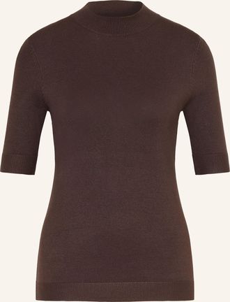 Comma Comma Strickshirt braun