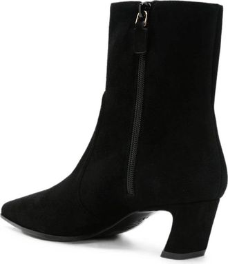 Stuart Weitzman Stassi Ankle Boot - Black