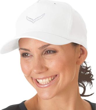 Trigema Damen Baseball Cap 5000052, Gr. One Size (Herstellergröße: 900), Weiß (weiß 001)