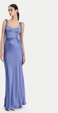Pinko Abendkleid 104996 A2GZ Blau Regular Fit
