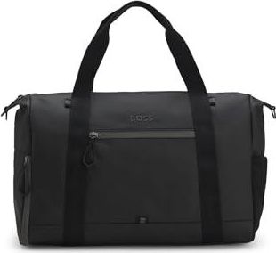 BOSS Stenson_SM Holdall 10252396 01, Weekend Bag Hommes, Noir