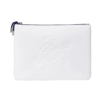 Vilebrequin Neoprene Pouch Solid - unisex - Sacs - Blanc - Taille: ONE Size