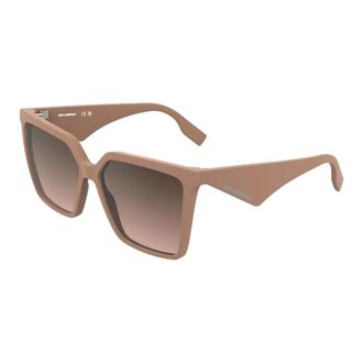 Karl Lagerfeld Femme, Accessoires, Beige, Taille: 57 MM Kl6207S Lunettes de soleil