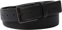 Calvin Klein Ceinture grain&eacute;e en cuir de vache