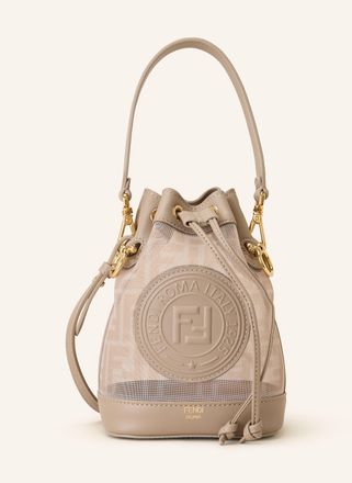 Fendi Beuteltasche Mon Tresor Mini beige