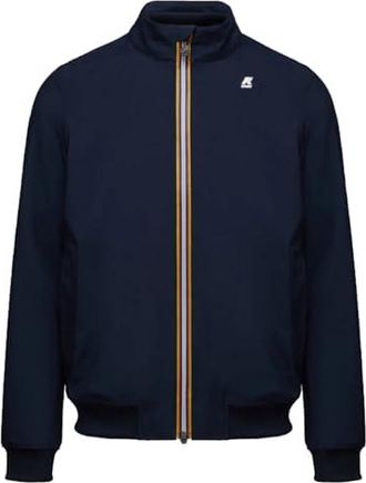 K-Way K111PSW Arsene Bonded Veste en jersey pour homme Blue Depth - Bleu - XX-Large