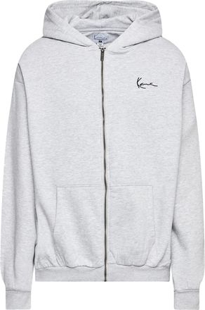 Karl Kani Chest Signature Essential Hoody Kapuzenpullover (ash Grey, L)