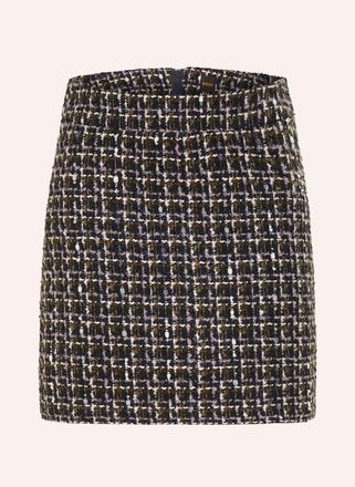 HUGO BOSS Boucl&eacute;-Rock Valedi Mit Glitzergarn braun