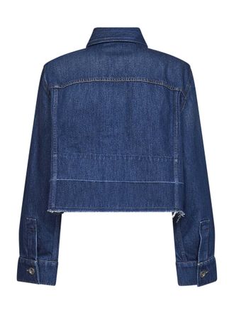 Givenchy Womens Denim Shirt Blue Cotton