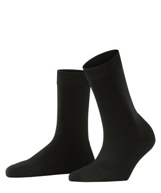 Falke Damen Socken ClimaWool W So Wolle Lyocell einfarbig 1 Paar, Braun Brown 5930, 41-42