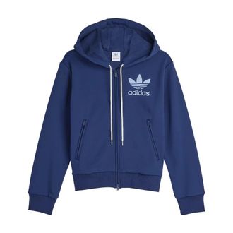 adidas Track Hoodie Collegiate Navy Elegant Design - - Sport - Herren - Blau - S