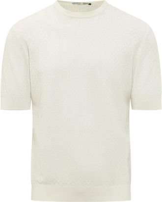 FILIPPO DE LAURENTIIS Homme, Pulls, Beige, Taille: XL Maglia Giro MC Damie