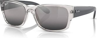 Ray-Ban Rb4388 Sonnenbrillen Grau Fassung Grau Glas Polarisiert 58-18