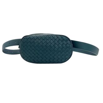 Bottega Veneta Sac banane Intrecciato Pre-owned - Femme - Pre-owned - Vert - Taille: ONE Size
