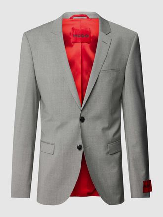 HUGO BOSS Regular Fit 2-Knopf-Sakko aus Schwurwoll-Mix Modell ARTI