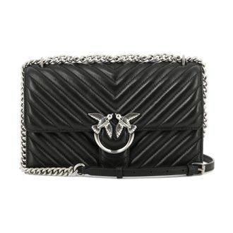 Pinko Pinko - Love One Classic Crossbody Bag - unisex - Sacs - Noir - Taille: ONE Size