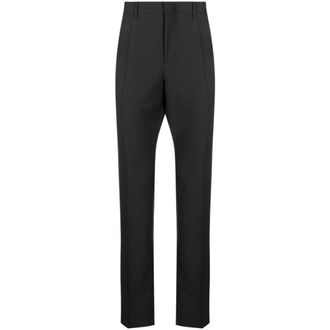 Valentino Garavani Woll- und Mohairhose mit B&uuml;gelfalte - - Trousers - Herren - Blau - L
