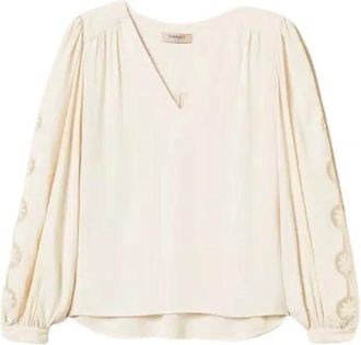 Twinset Damen, Blusen & Hemden, Weiß, XSGröße