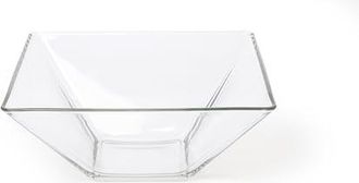 Excelsa Kyoto Cup Mehrzweck quadratisch, Glas, transparent, 25 x 25 x 11 cm