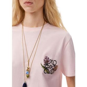 Loewe Paulas Ibiza - T-shirt classique brod&eacute; en coton