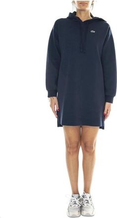 Lacoste Femme, Robes, Bleu, Taille: 36 FR Robes Midi