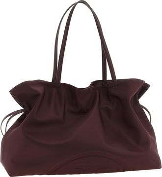 Tory Burch Nylon Shoulder Bag - Burgundy