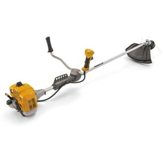 STIGA Sports BC 555 B Benzin-Freischneider - 51,7 ccm Motor, 45 cm Schnittbreite, Fahrradlenker, Tap&Go Kopf, 3T Messer und doppelter Tragegurt inklusive