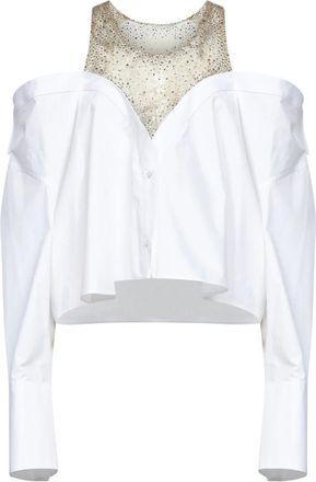 Giuseppe Di Morabito Femme, Blouses et Chemises, Blanc, Taille: 34 FR Giuseppe di Morabito Chemises White