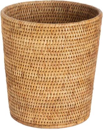 Andrea House PA73208 Papelera redonda de rat&aacute;n - ref: PA73208