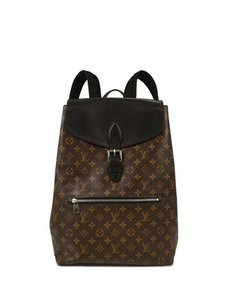 Louis Vuitton 2012 Palk monogram-pattern backpack - Marron