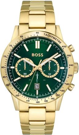 HUGO BOSS Homme, Accessoires, Jaune, Taille: ONE Size Montre Chronographe