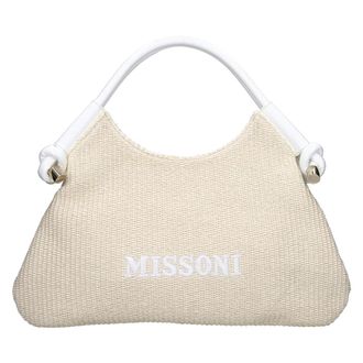 Missoni Raffia-Tasche - - Bags - Damen - Wei&szlig; - ONE SIZE