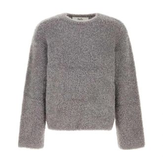 S&eacute;fr Jermaine Sweater - - Knitwear - Herren - Grau - M
