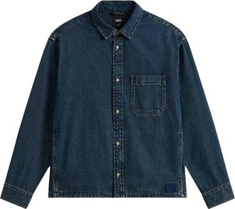 Vans Martinez Denim Overshirt - - Shirts - Herren - Blau - S