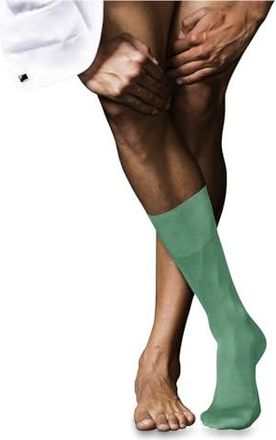 Falke No. 9 M So coton unies 1 paire, Chaussettes Homme, Turquoise Ocean Green 7506, 41-42