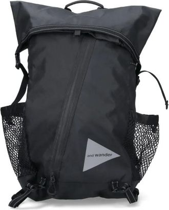 And Wander Rucksäcke - Structured Black Bag With Minimalist Design - Gr. unisize - in Schwarz - für Damen