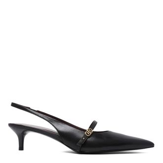 Tory Burch Femme, Chaussures, Noir, Taille: 36 EU Escarpin &agrave; bride arri&egrave;re pointu