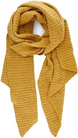Pieces Pcpyron Structured Long Scarf Noos BC Écharpe, Ocre, Taille Unique Femmes