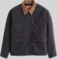 Levi's Relaxed Fit Jeansjacke aus reiner Baumwolle mit aufgesetzten Taschen